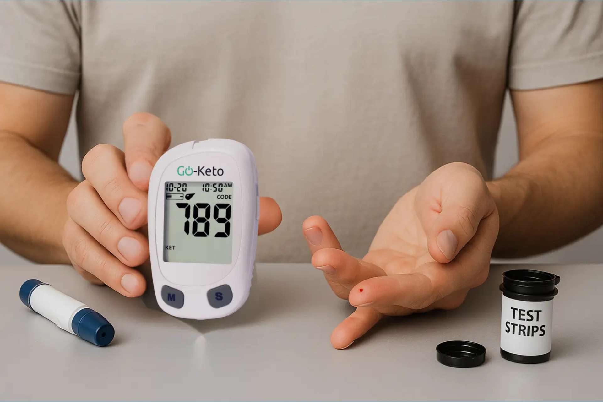 How to Test Ketones with the Go-Keto Meter | Quick Guide - Vital20